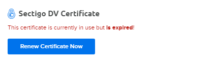 Renewing your Sectigo SSL certificate – DreamHost Knowledge Base